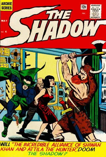 Shadow (Archie Series) Vol 1 6 | The Shadow Wiki | Fandom