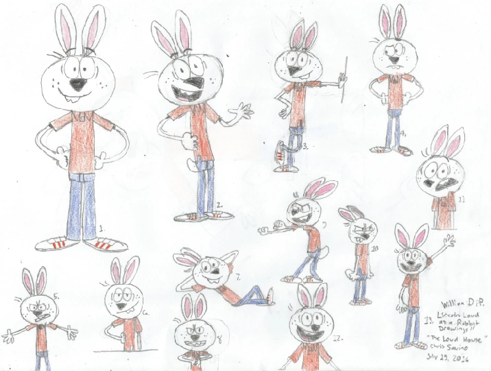 User blog:WillTheArthurandBusterFan5050/Lincoln Loud Rabbit Form, My ...