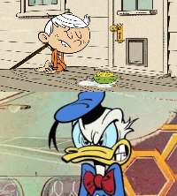Donald Duck Steamed