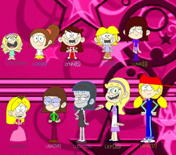 User blog:Spongybobchum/Age-swapped sisters | The Loud House ...