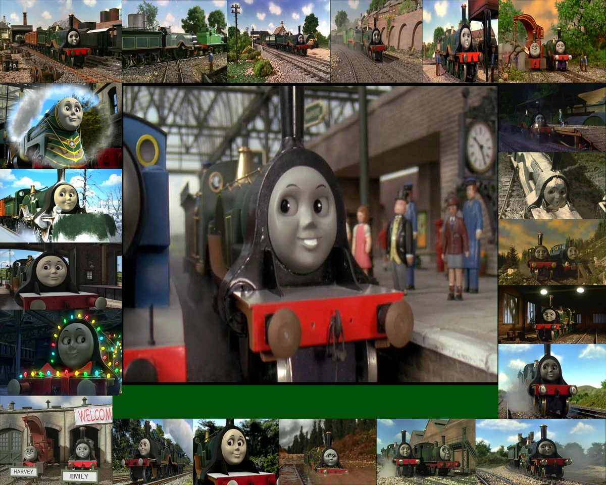 User blog:Thomperfan/T&F Emily the emerald engine collage | The Loud ...
