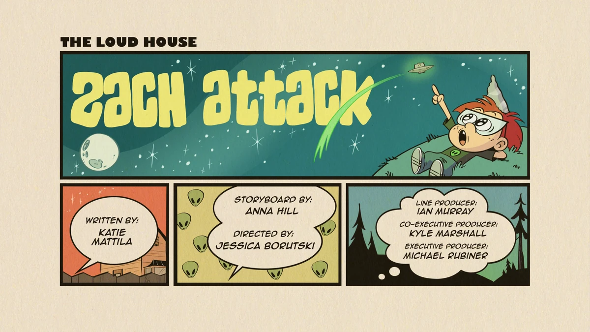 Zach Attack | Wikia The Loud House | Fandom
