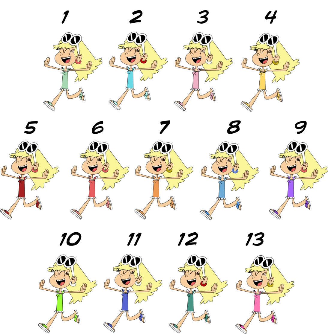 User blog:TheMaximumMatt/Leni Loud alternate Skins | The Loud House ...