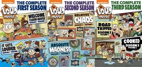 The Loud House: The Complete Seasons 1, 2 & 3 | The LoudCasa Wiki | Fandom