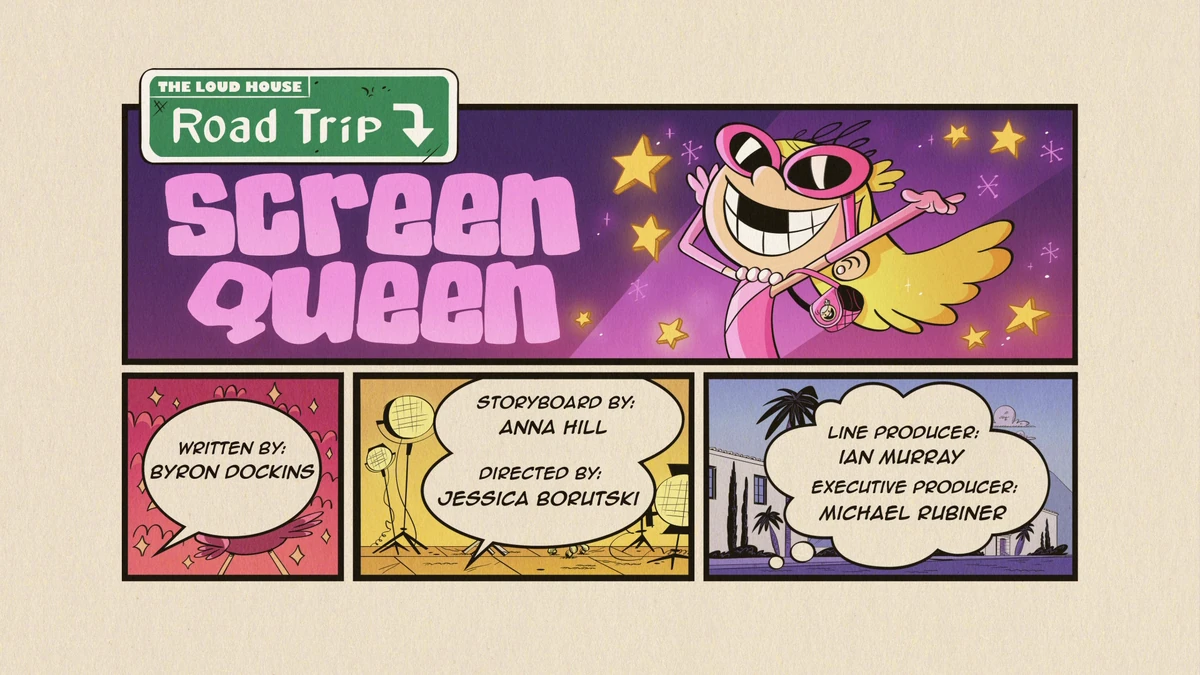 Road Trip: Screen Queen | The Loud House Encyclopedia | Fandom