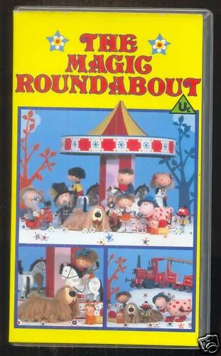 The Magic Roundabout on VHS (1989) | The Magic Roundabout Wiki | Fandom