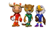 Maple, Zayu and Clutch | The MascotVerse Wiki | Fandom