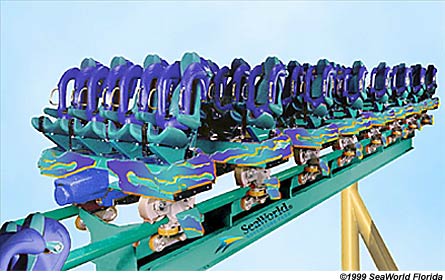 Kraken Roller Coaster