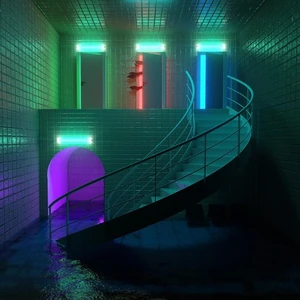 Level 67: "Neon Poolrooms" | The Middlerooms Wiki | Fandom
