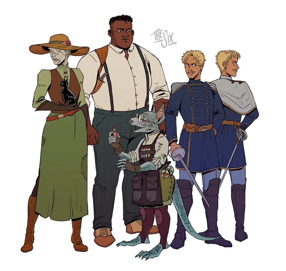 The Six | The New Archives Wikia | Fandom