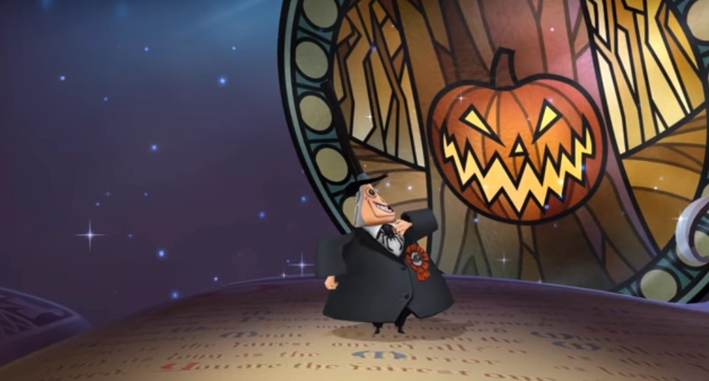 Nightmare Before Christmas Mayor Pumpkin