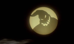 Nightmare Before Christmas Oogie Boogie Moon