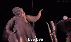 Boogeyman Nightmare Before Christmas Gif