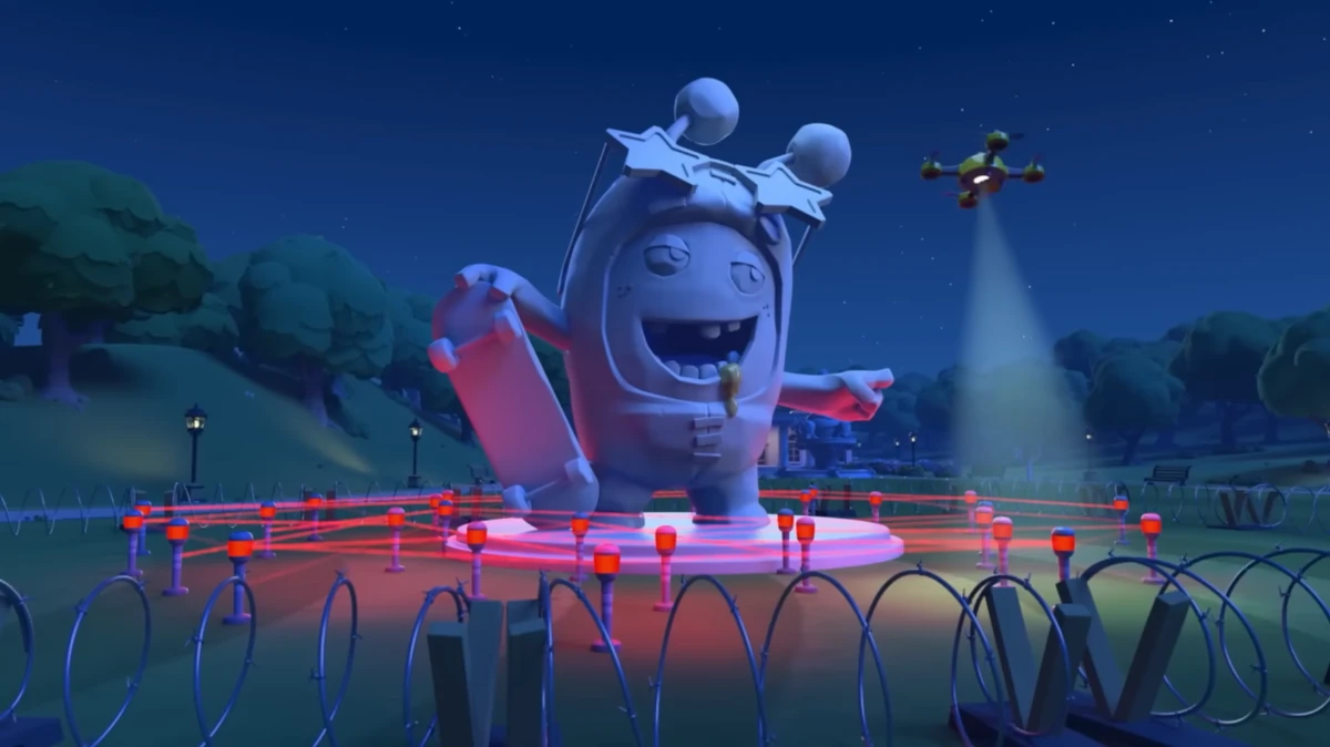 Stoney Faced Slick | The Oddbods Show Wiki | Fandom