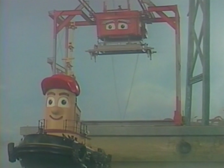 Theodore And The Harbour Crane Theodore Tugboat Wiki Fandom