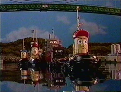 Theodore and the Grumpy Garbage Barge | Theodore Tugboat Wiki | Fandom
