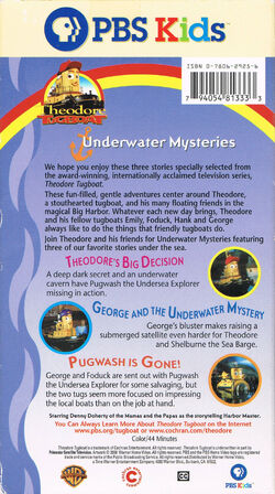 Theodore Tugboat Underwater Mysteries Vhs
