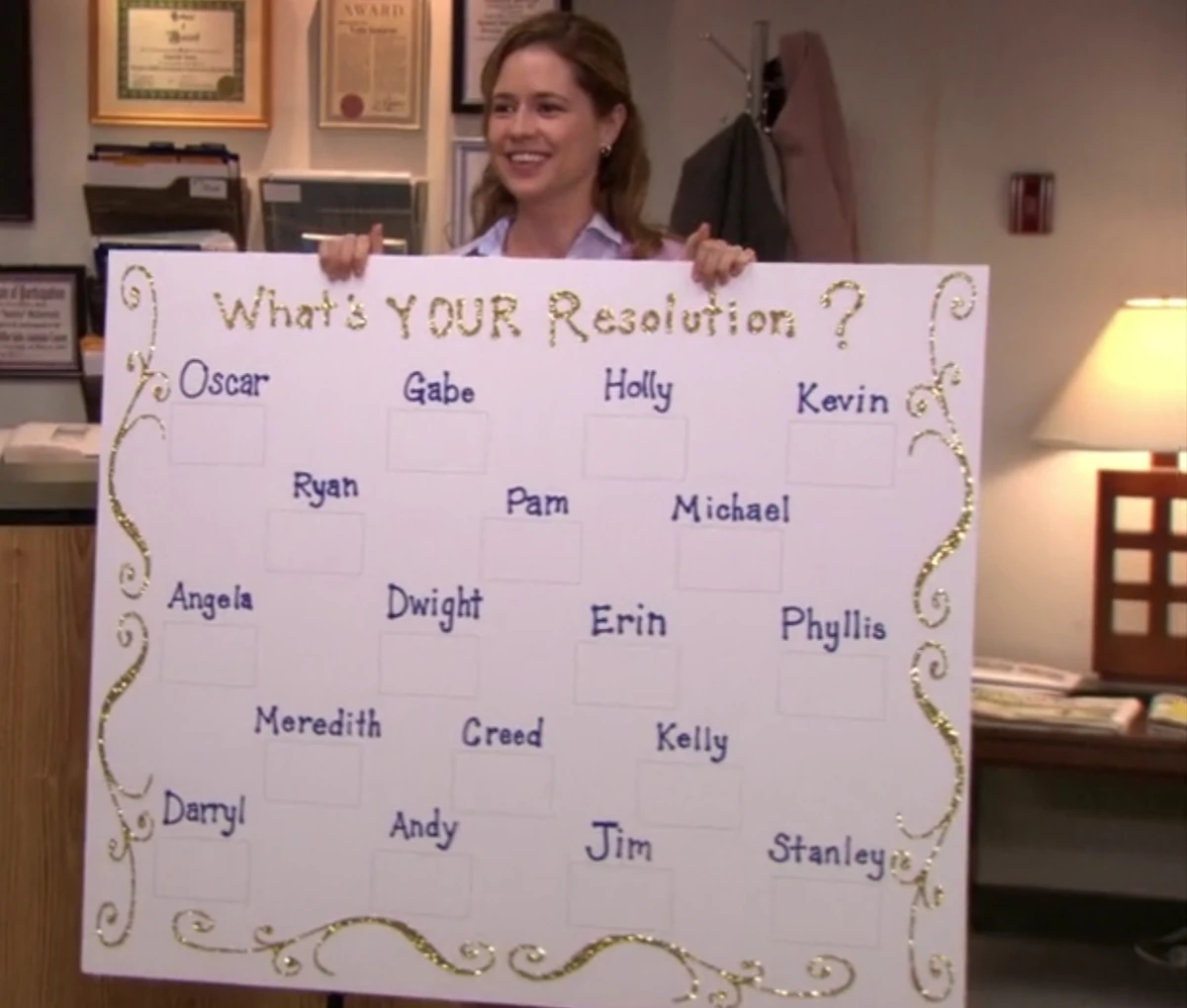 The New Year's Resolution Program | Dunderpedia: The Office Wiki | Fandom
