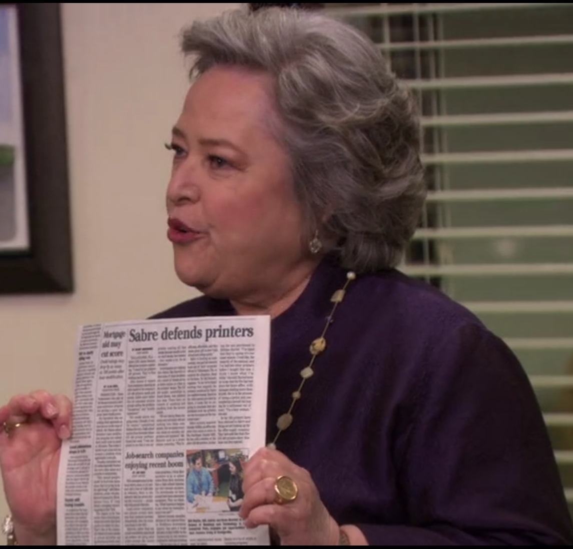 Sabre Printer Whistleblowing Incident | Dunderpedia: The Office Wiki ...