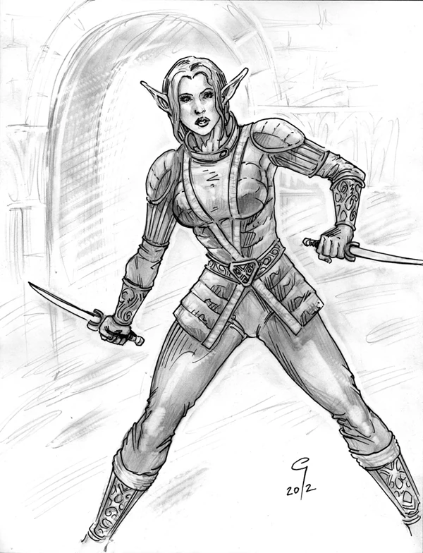 Cerilian elf | Theofficialbestiary Wikia | Fandom