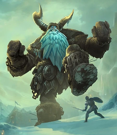 Ice giant (Warcraft) | Theofficialbestiary Wikia | Fandom