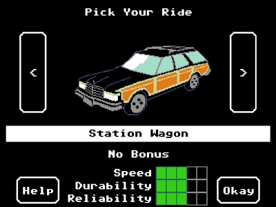 Vehicle - The Organ Trail Wiki