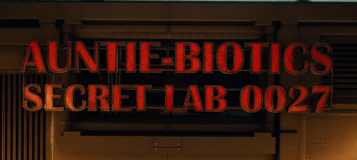 Secret Lab Sign | The Outer Worlds Wiki | Fandom