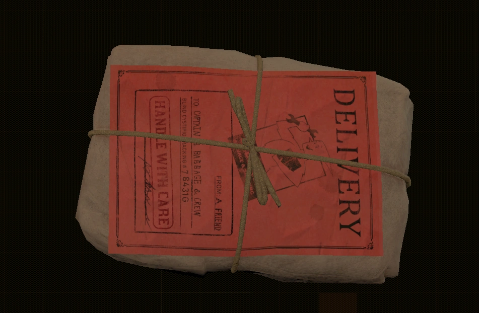 Package for Captain Babbage | The Outer Worlds Wiki | Fandom