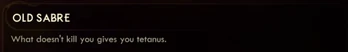 Old Sabre | The Outer Worlds Wiki | Fandom