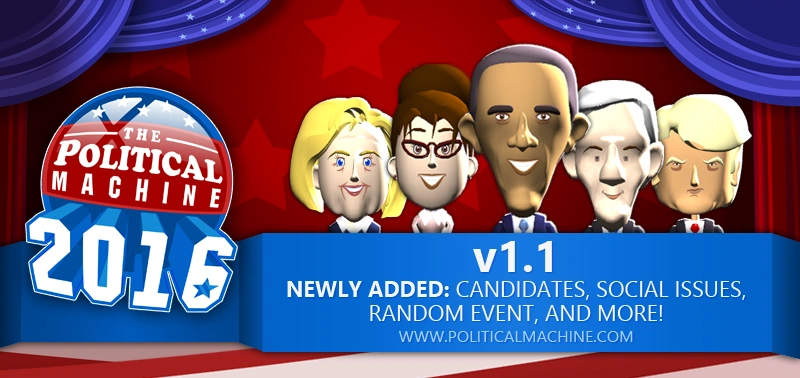 The Political Machine 2016 (v1.1 update) | The Political Machine Wiki ...