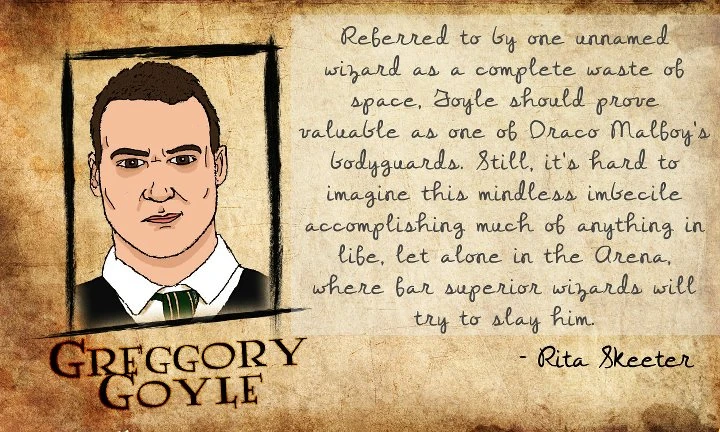 Gregory Goyle | The Potter Games Wiki | Fandom