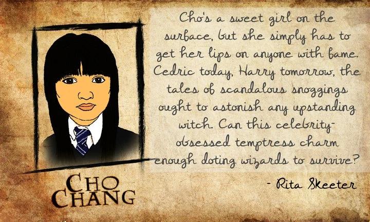 Cho Chang | The Potter Games Wiki | Fandom
