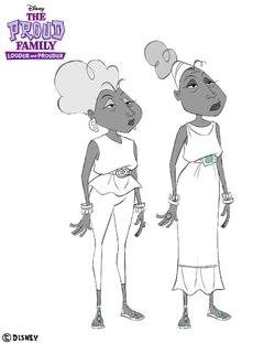 proud family coloring book
