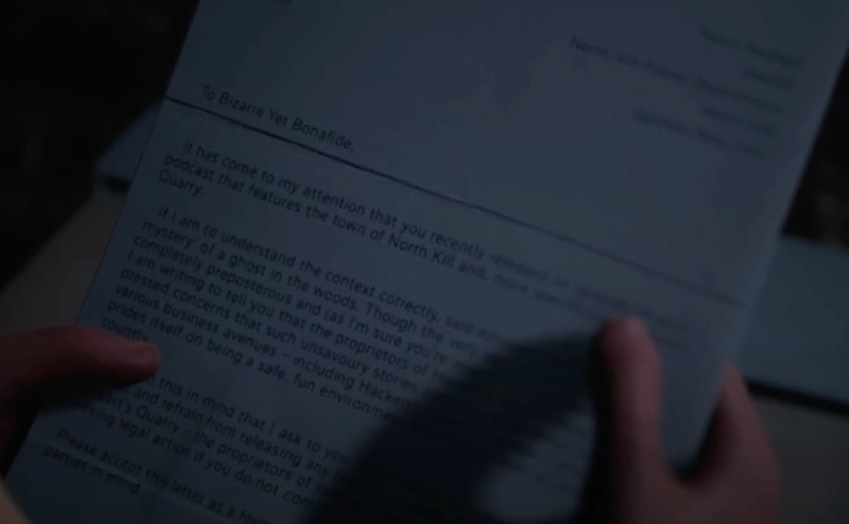 Cease & Desist Letter | The Quarry Wiki | Fandom