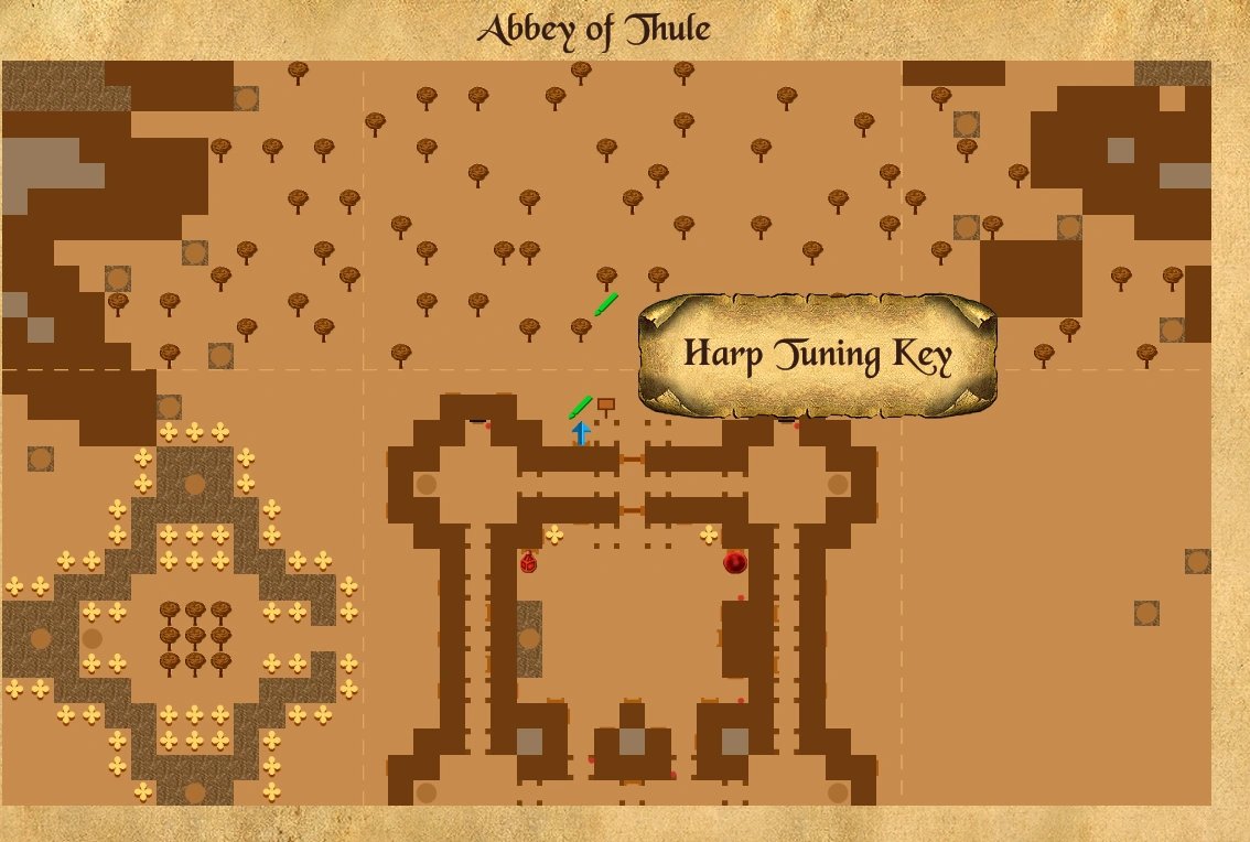 Find the Harp and the Harp-Tuning Key Quest | The Quest Wiki | Fandom