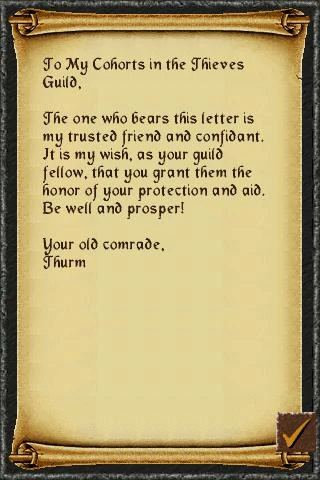 Thurm's introduction to the Guild | The Quest Wiki | Fandom