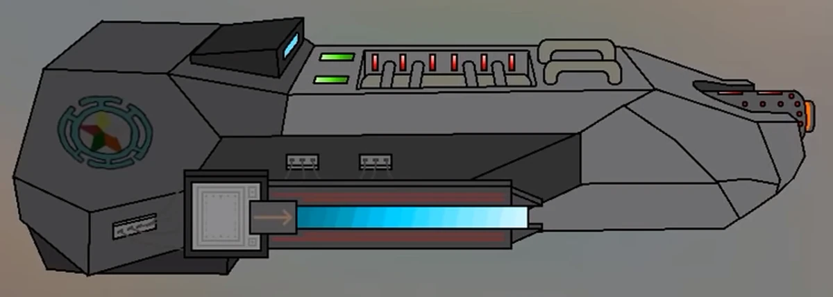 Human Meteor Railgun Battlecruiser | Pivot Alien Invasion Wiki | Fandom