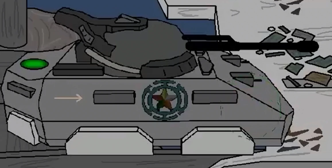 Captured Imperial Heavy Tank | Pivot Alien Invasion Wiki | Fandom