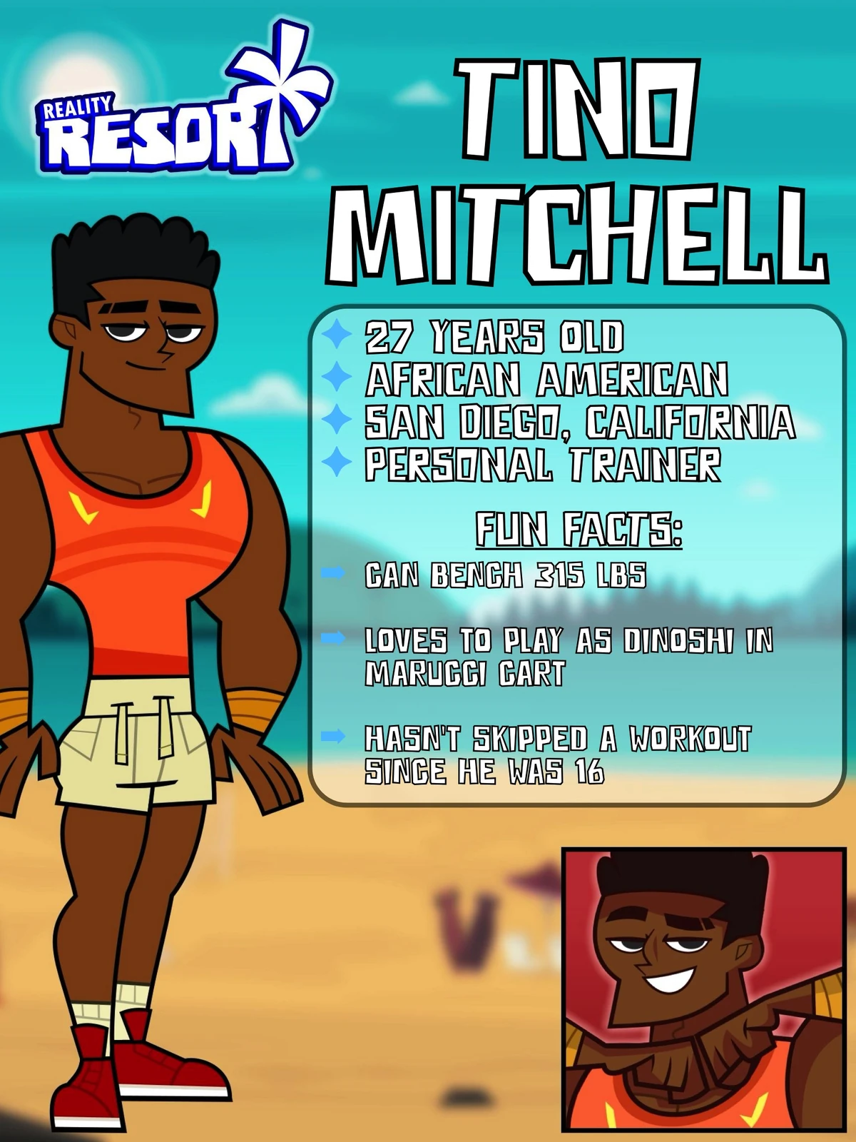 Tino Mitchell/Gallery | The Reality Project Wiki | Fandom