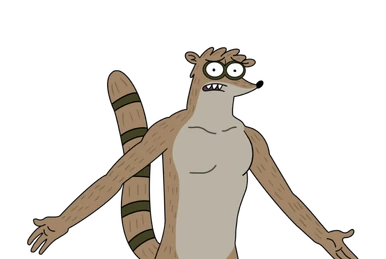 Regular Show Characters Rigby