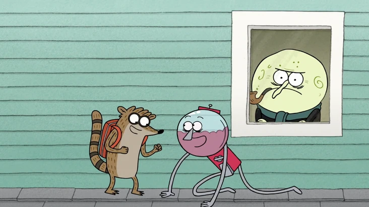 Regular Show Benson Rage