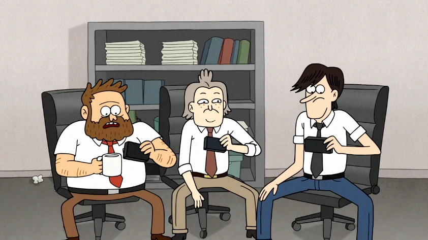 Randy, Andy & Gill | Regular Show Wiki | Fandom