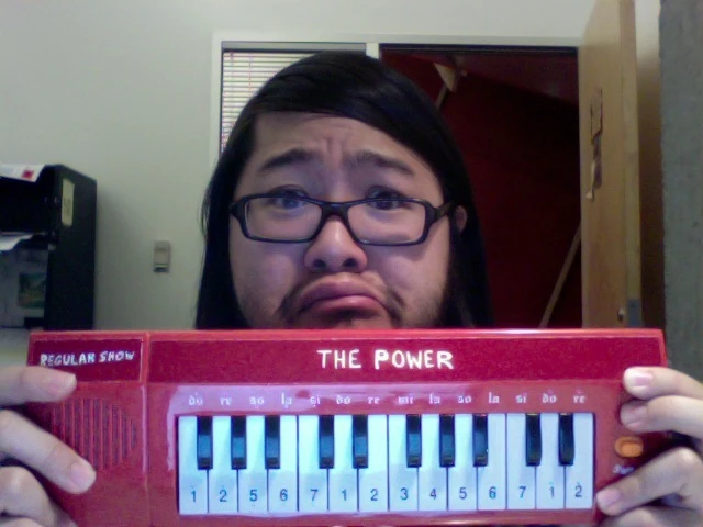 Regular Show The Power Keyboard