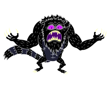 Negative Rigby | Regular Show Wiki | Fandom