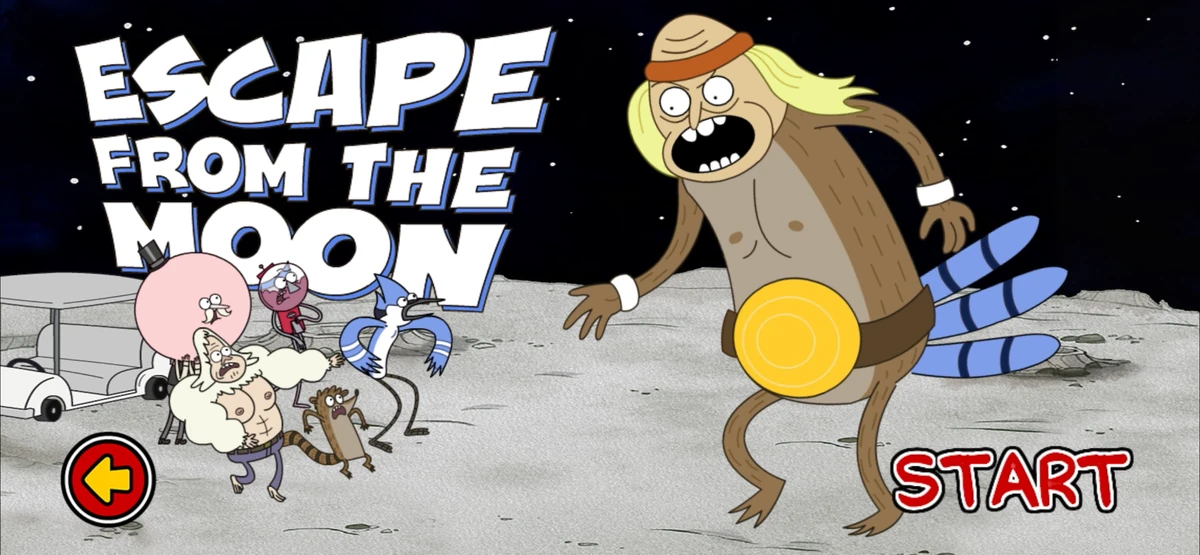 Escape from the Moon | Regular Show Wiki | Fandom