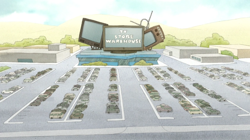 TV Store Warehouse | Regular Show Wiki | Fandom