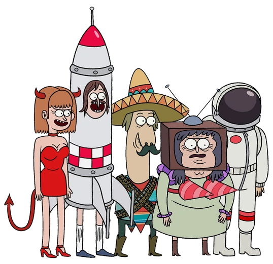 Regular Show Drawing Style