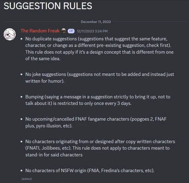 Category:Character Concepts | The Pizzeria Roleplay: Remastered ...