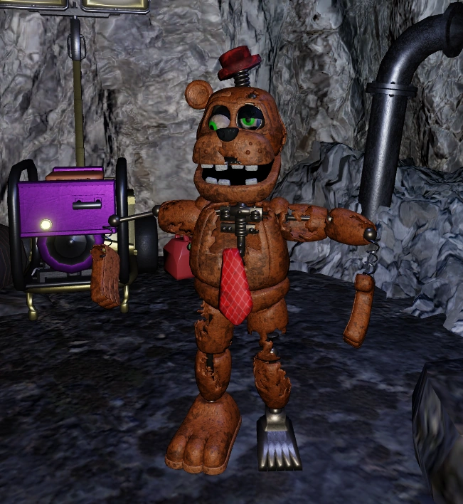 Shattered Nedd Bear | The Pizzaria Roleplay: Remastered Wiki | Fandom