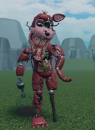 Shattered Rockstar Foxy | The Pizzaria Roleplay: Remastered Wiki | Fandom